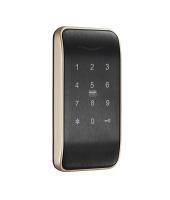 China Electronic Touch Screen Keypad Battery Or Security Smart Lock For Cabinet Custom Smart Digital Door Lock for sale