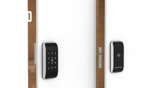 China Electronic Touch Screen Keypad Battery Or Security Smart Lock For Cabinet Custom Smart Digital Door Lock for sale
