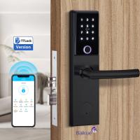 China Bluetooth Fireproof 120min Smart Door Lock Electronic Door Lock Durable Access Control System for sale