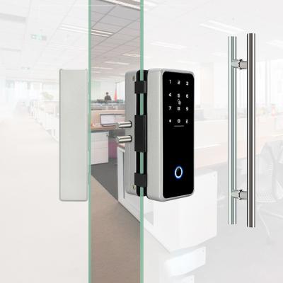 Cina RoHS Smart Bluetooth Blocco impronte digitali per porta di vetro in vendita