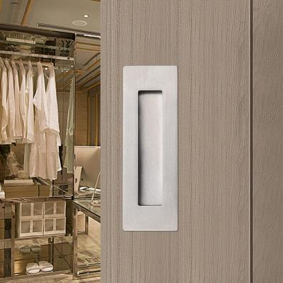 China Electroplated SS304 Recessed Barn Door pull handle for sale