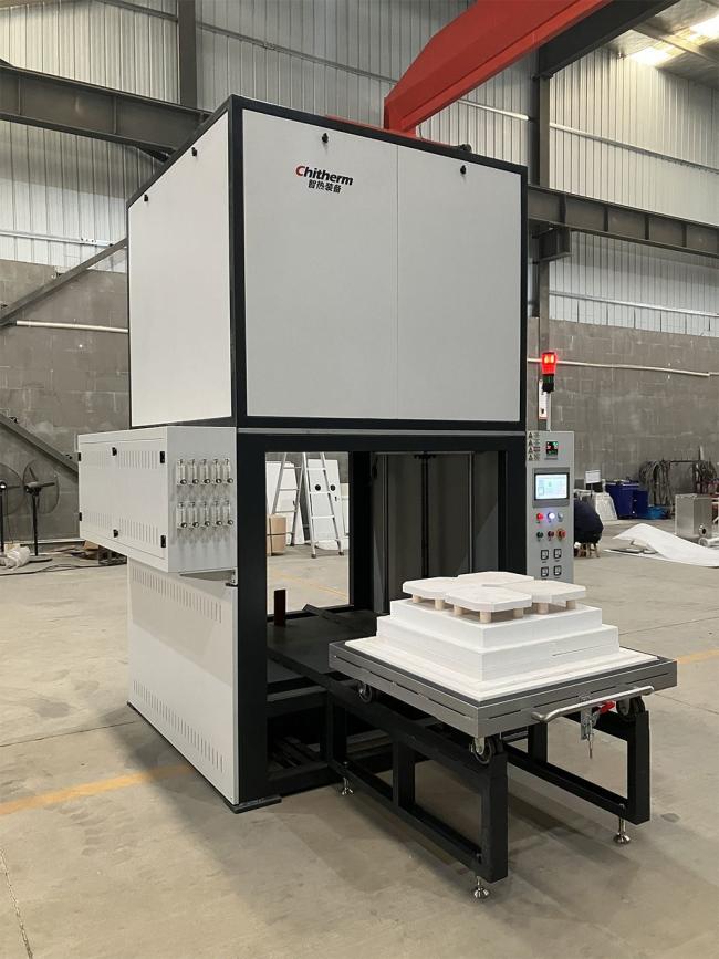 BF150-17 High-Temperature Bell Furnace exterior view showing industrial design