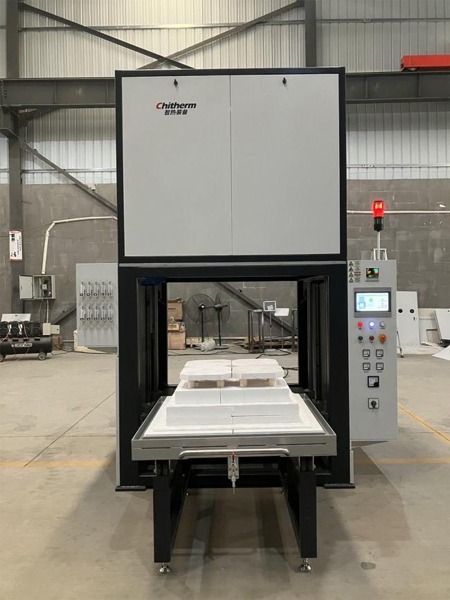 BF150-17 High-Temperature Bell Furnace control panel