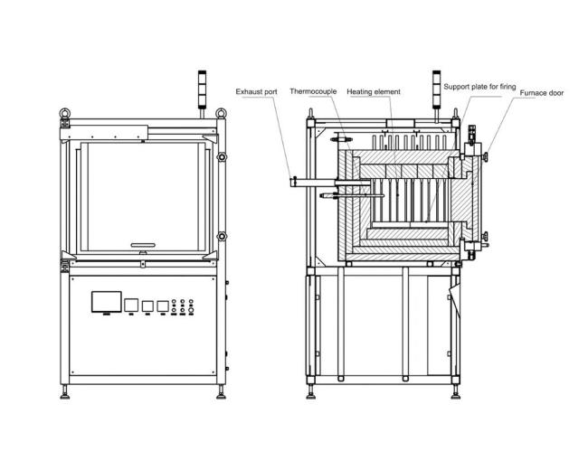 1700&ordm; C Hbf16-17 High-Temperature Box Furnace