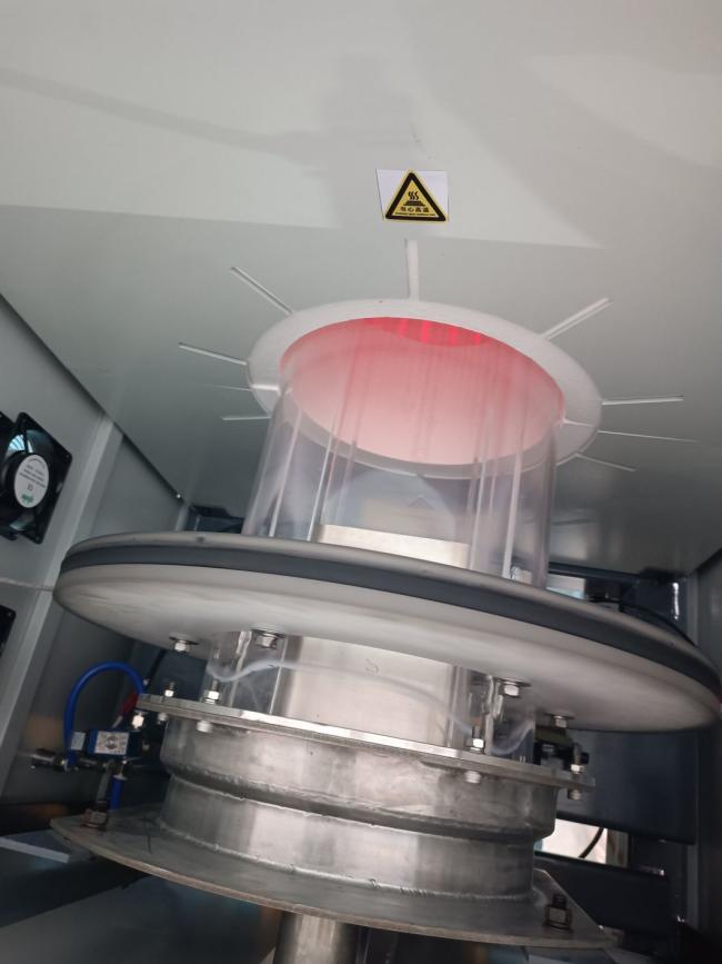 1100&ordm; C RTF3042-0610 Rotary Furnace Heat Treatment High-Purity Quartz