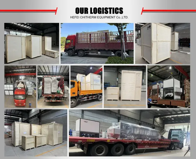 MBF64-11 Medium-Temperature Box Furnace packaging and shipping