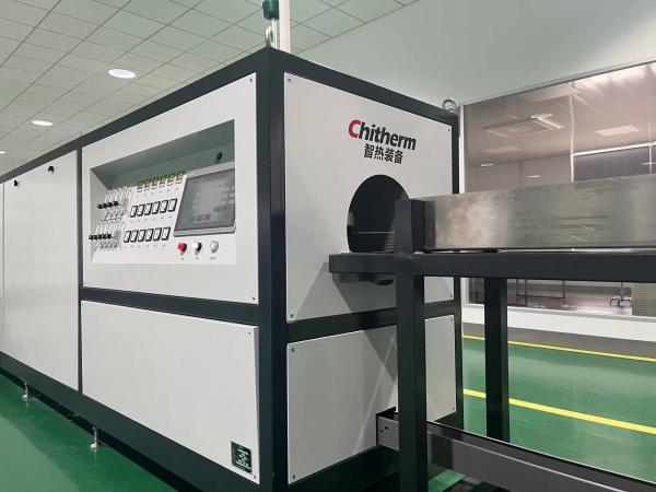 Trattamento termico Forno di ricottura in alluminio e acciaio a quattro tubi N Termocoppia 1150C