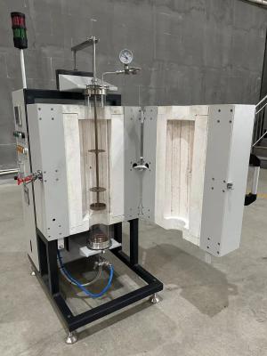 China 500 Ordm C Vacuum Horizontal Tubular Furnace For Quartz Alumina Melting for sale