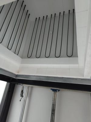 Cina Atmosfera dell'aria Sinterizzazione ceramica Il forno a campana di temperatura Bf125-17 con dimensioni effettive della camera 550*500*550mm D*W*H in vendita