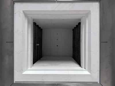 China The Heating Element Is The Hbf80-17nh Type High-Temperature Atmosphere Box Furnace with U-Shaped Molybdenum Wire Coil for sale