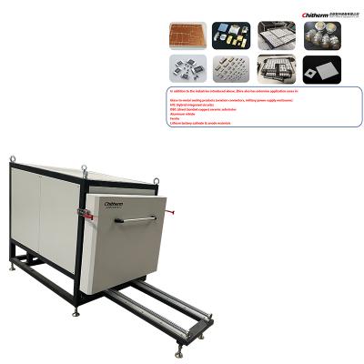 China Lichtgrijze behuizing Verticale Atmosfeerboxoven PID Auto-tuning Atmosfeerboxoven Te koop