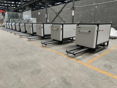 China Light Gray Casing Vertical Atmosphere Box Furnace PID Auto-tuning Atmosphere Box Furnace for sale