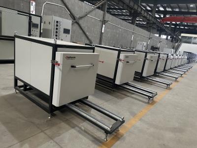 China Light Gray Casing Vertical Atmosphere Box Furnace PID Auto-tuning Atmosphere Box Furnace for sale
