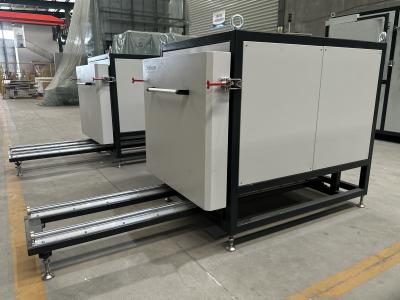 China Light Gray Casing Vertical Atmosphere Box Furnace PID Auto-tuning Atmosphere Box Furnace for sale