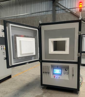 China Horno de caja de temperatura HBF52-17O para procesamiento térmico seguro con revestimiento de alúmina y control de una zona en venta