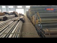 Round Stainless Steel Pipe Tube Seamless Welded High Precision For Industrial