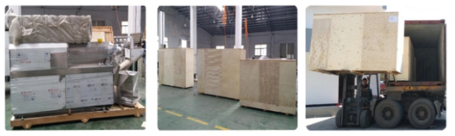 La macchina professionale di produzione dei fiocchi di mais ha espulso macchinario del fiocco del mais