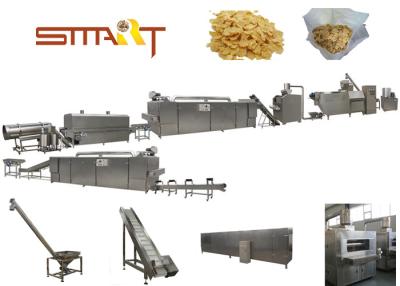 Cina Fiocchi di mais dell'acciaio inossidabile che fabbricano cereale automatico a macchina che fa macchina in vendita