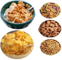 China Extrusion Press Corn Flakes Production Line / Cornflakes Making Machine for sale