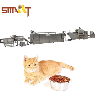 Cina Cibo per cani a secco automatico che fa la linea a macchina di produzione alimentare dell'animale domestico 1000kg/8hr in vendita