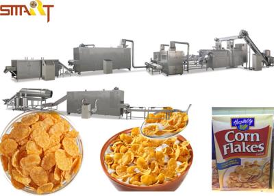 Cina Linea di produzione automatica dei fiocchi di mais fabbricazione dei fiocchi del mais del cereale da prima colazione e del miglio dei fiocchi di frumento in vendita