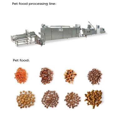 Cina 800-1000kg/macchina dell'espulsore alimento per animali domestici di ora, linea del vapore/elettrica animale domestico di produzione alimentare in vendita