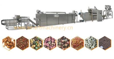 Cina Linea di produzione asciutta del cibo per cani CE/di iso controllo dello SpA & del touch screen di Siemens in vendita