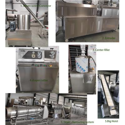China Máquina da extrusora do alimento de petisco do milho do sopro, maquinaria de alimento dos petiscos da extrusão à venda