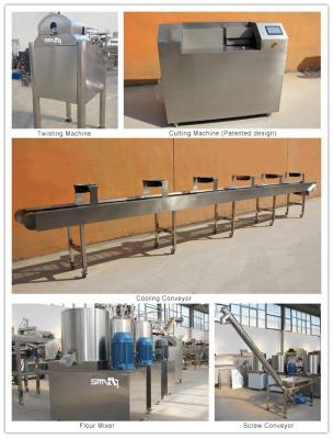 Cina Linea commestibile della macchina di espulsione del giocattolo di masticazione o di masticazione in vendita