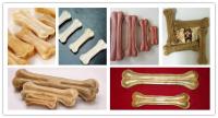 China Touch Screen 350mm Rawhide Bone Pressing Machine For Dog Treats for sale