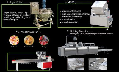 China Barras de Granola de Siemen Motor 300KG/H que forman la máquina en venta