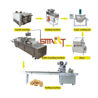 China Barra de caramelo del cacahuete del PLC de WEG 220V 50Hz que hace la máquina en venta