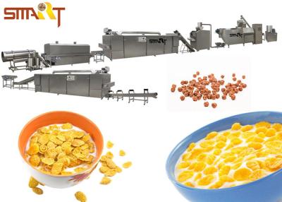 Cina Linea di produzione dei fiocchi di mais degli invertitori ss 500kg/h di LS in vendita