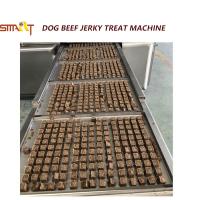 China Dog Snacks Beef Meat Bites Blocky Shape Molding Machine for sale