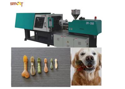 China L'animale domestico modellato tratta la macchina dello stampaggio ad iniezione per la masticazione degli spuntini del cane for sale