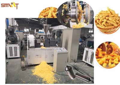 China Linha de processamento parafuso dobro de Cheetos NikNaks da máquina da frigideira de Kurkure à venda