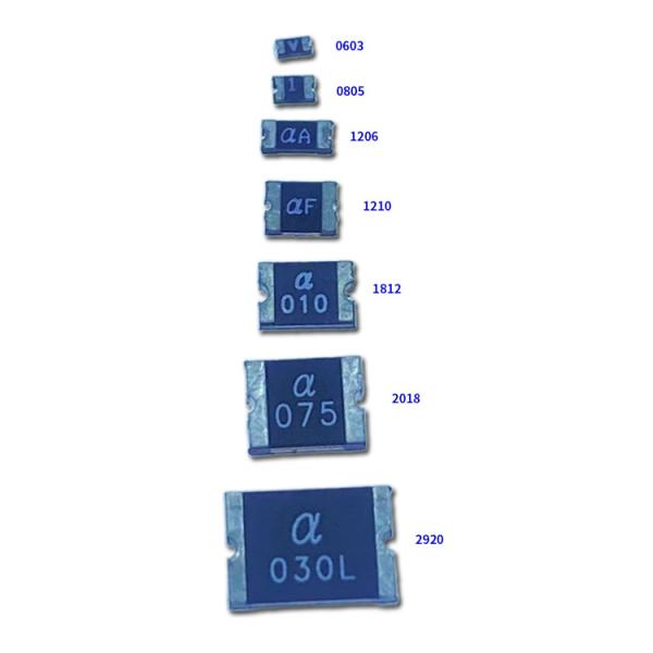 PTC Resettable Fuse SMD0603-005-33V 0603 50mA 33V SMD Self Resetting Fuse With Marking V