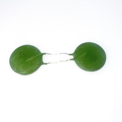 중국 구멍을 통해 방사성 납 디스크 코팅 PTC 온도 변속기 디스크 세라믹 PTC 재설정 퓨즈 265V 170mA 과류 판매용