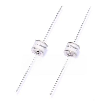 China Segurança de falha 2 Pólos através do buraco 8x6mm GDT tubo de descarga de gás 75V 90V 150V 230V 350V 420V 470V 600V 800V 1000V 1500V 2000V for sale