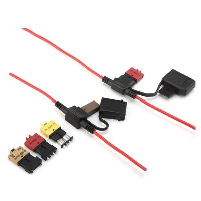 China Higher Cap ATY ATO ATU Auto Blade Fuse Splash Proof Inline Fuse Holder For E37 E38 E39 Resettable Circuit Breaker for sale