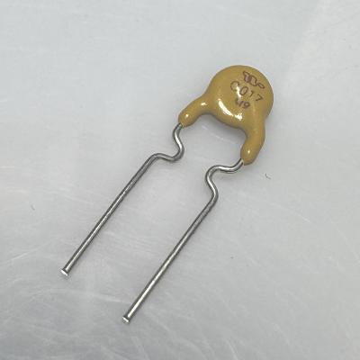 China Radial Leaded Disc Type PPTC Resettable PTC Fuse 60V 72V 0.17A TRC017 RXEF017 MF-R017 60R017 RLD60P017XF Replacement for sale