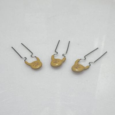 China Radial Leaded Disc Type PPTC Resettable PTC Fuse 60V 72V 0.17A TRC017 RXEF017 MF-R017 60R017 RLD60P017XF Replacement for sale