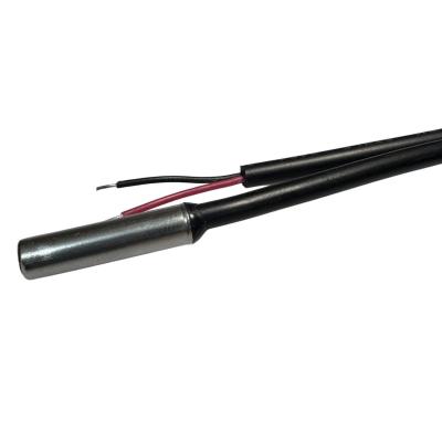 China 5x20mm Edelstahl NTC Temperatursensor 2.252K 1% 3950 Mit 2464 26AWG Jacket Kabel 1,2m zu verkaufen