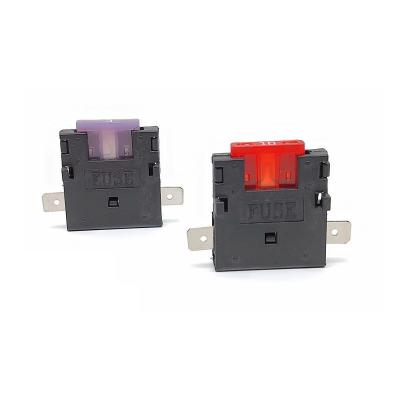 China JH703G Replacement Plug In ATU Blade Type Panel Mount Inline Fuse Holder XY-703G For ATU ATC ATO 287 Automotive Car Auto Fuse for sale