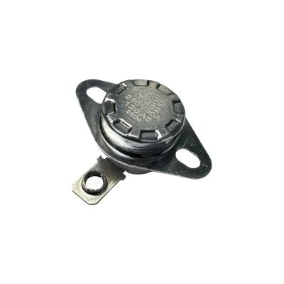TM52 KSD Bimetal Thermostat 30A 250V 120C High Current Normal Closed Thermal Switch KSD302 For Steam Heater
