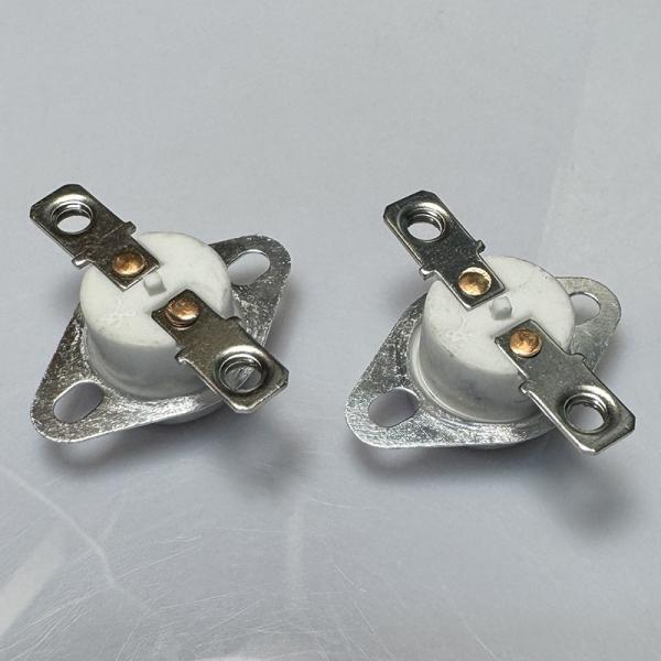 TM52 KSD Bimetal Thermostat 30A 250V 120C High Current Normal Closed Thermal Switch KSD302 For Steam Heater