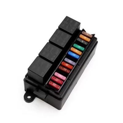 중국 4pcs 릴레이와 12pcs ATO ATC 블레이드 퓨즈를 위한 다기능 무료 조합 12V 퓨즈 박스 판매용