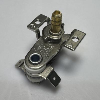 China Adjustable Bimetal Thermostat KST-168 135C 16A 250V Thermal Switch Protector for sale
