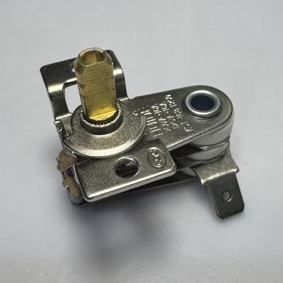 China Adjustable Bimetal Thermostat KST-168 135C 16A 250V Thermal Switch Protector for sale
