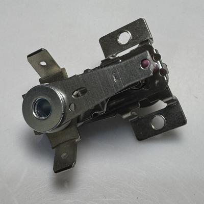 China Adjustable Bimetal Thermostat KST-168 135C 16A 250V Thermal Switch Protector for sale